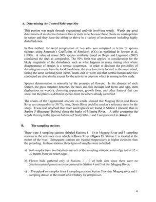 Assessment of the effects of Acid Mine Drainage on Mogpog River ...