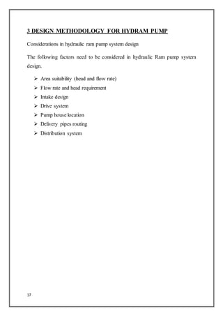 Full report of hydraulic ramp pump | DOCX