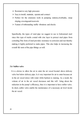 Full report of hydraulic ramp pump | DOCX
