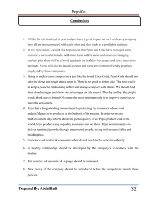 PepsiCo Full Report | PDF