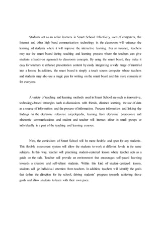 Full report ssi smart school | PDF