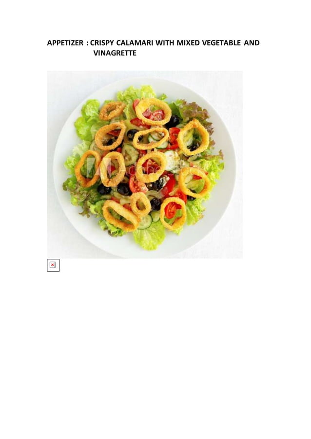 Full resepi standard (american service) | PDF