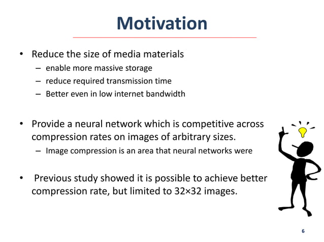 Full resolution image compression with recurrent neural networks | PPT