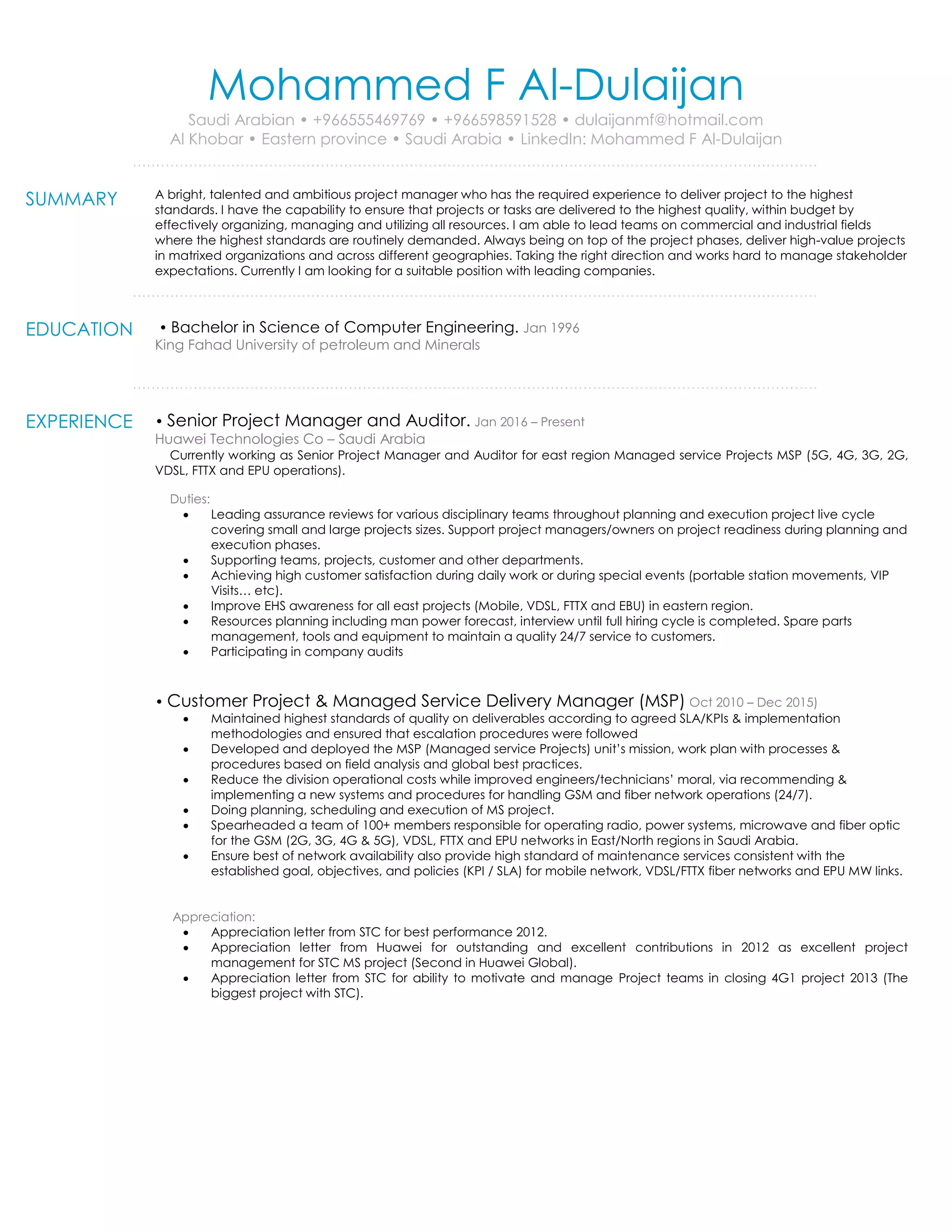 Full resume march 2020 | PDF