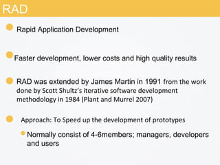 Software Development Model - Waterfall, RAD & Agile | PPT | Web ...