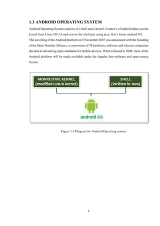 Seminar Report on Android OS | PDF