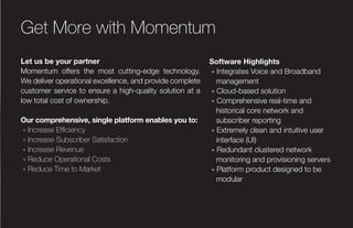 Full services with Momentum Telecom | PDF