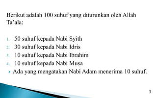 Aqidah : Beriman Kepada Kitab | PPTX