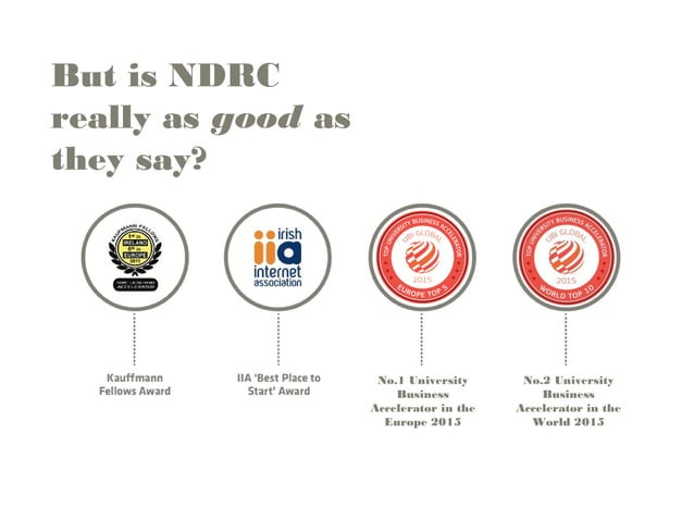 Slides from NDRC LaunchPad 2016 | PPT