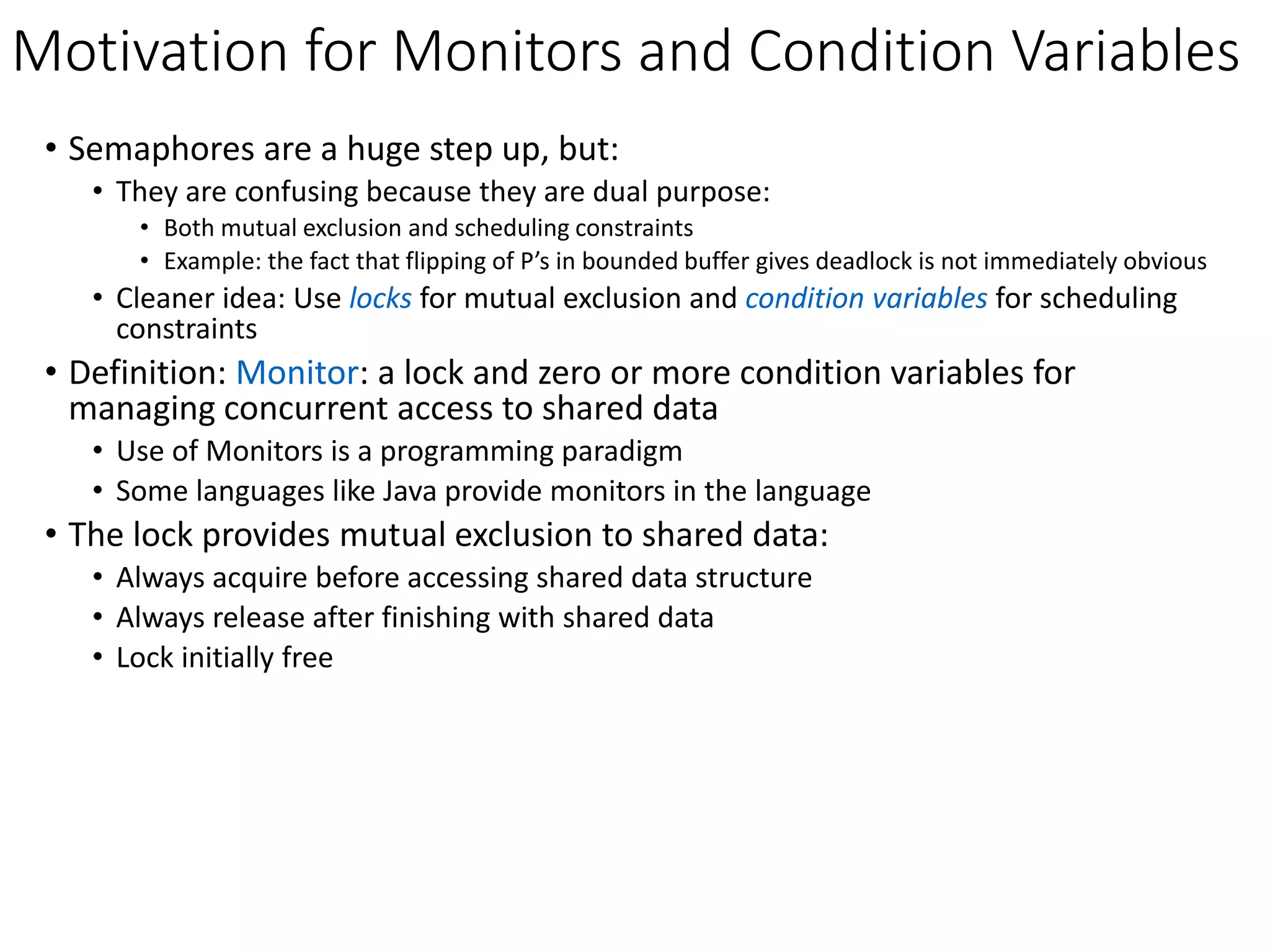 Full solution to bounded buffer | PPTX