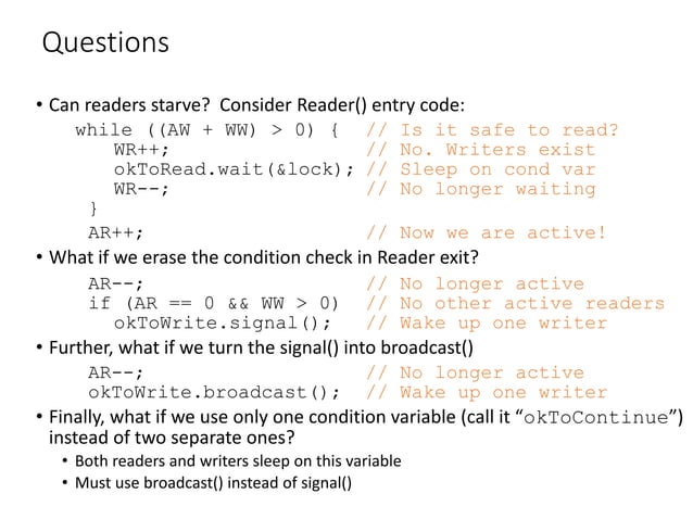 Full solution to bounded buffer | PPTX