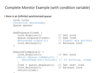 Full solution to bounded buffer | PPTX
