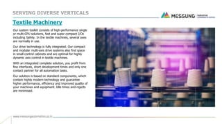 FULL SPEED AHEAD WITH MESSUNG SERVO & MOTION CONTROL AUTOMATION | PPTX | Robotics | Technology ...