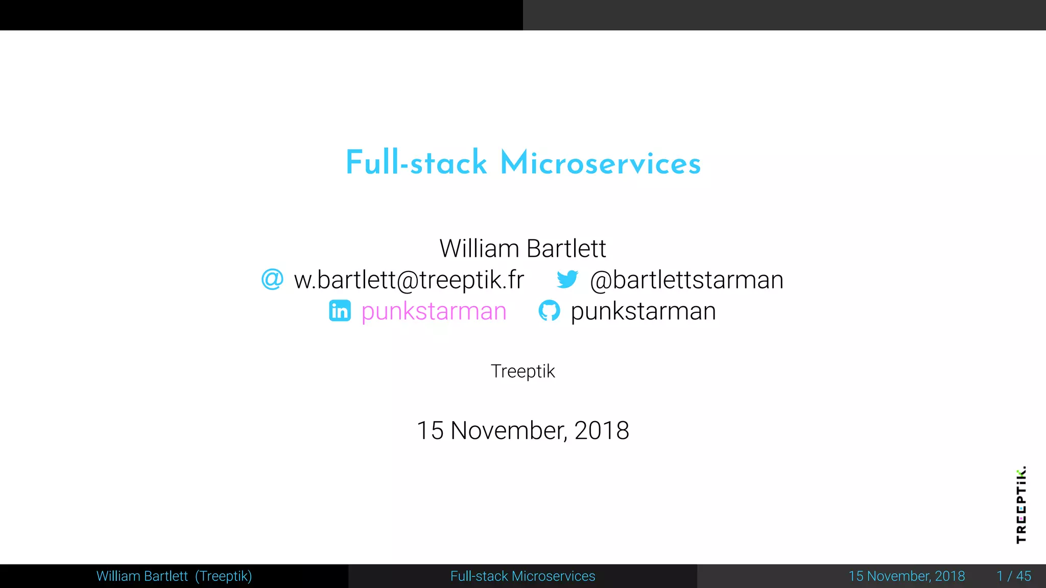 Fullstack Microservices | PPT