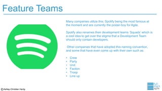 Full stackagile - Squads Chapters Tribes and Guilds | PPTX