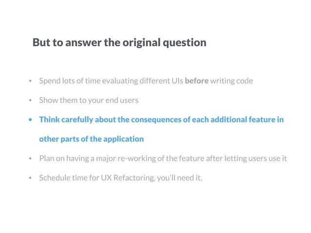 Full stack conference talk slides | PPT