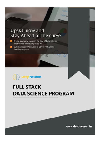 full stack data science training | PDF