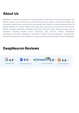 full stack data science training | PDF