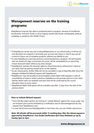 full stack data science training | PDF