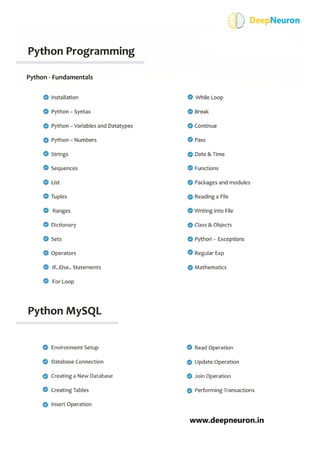 full stack data science training | PDF