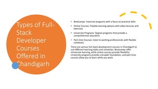 Full Stack Developer Classes in Chandigarh.pptx