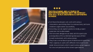 Why is the demand for Full Stack Developers increasing? | PPT