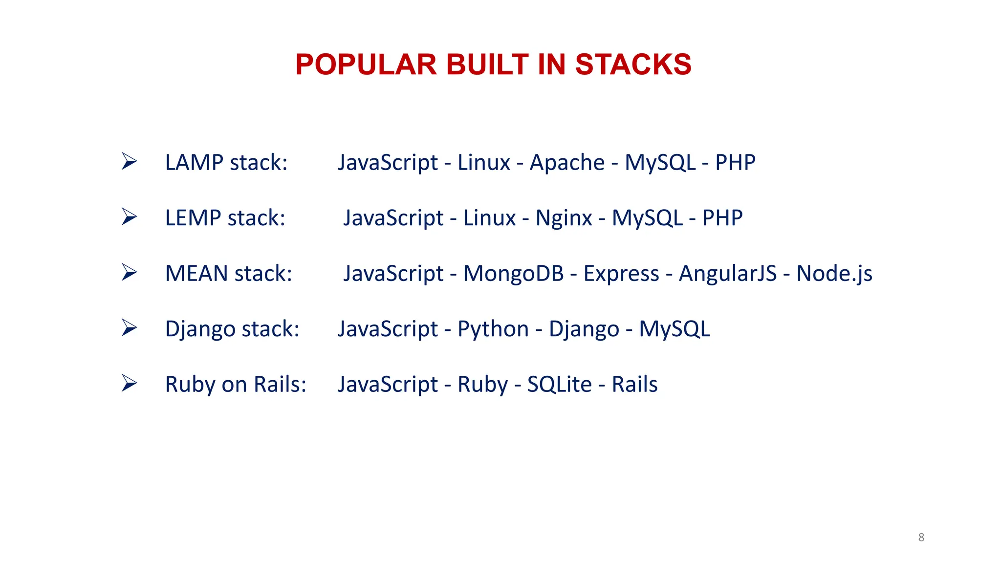 Introduction about Full stack Development | PPTX