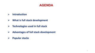 Introduction about Full stack Development | PPTX