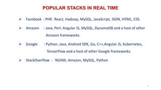 Introduction about Full stack Development | PPTX