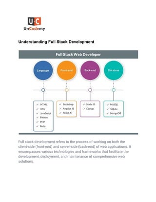 Advanced Full Stack Development: Scaling, Deployment, and Maintenance ...