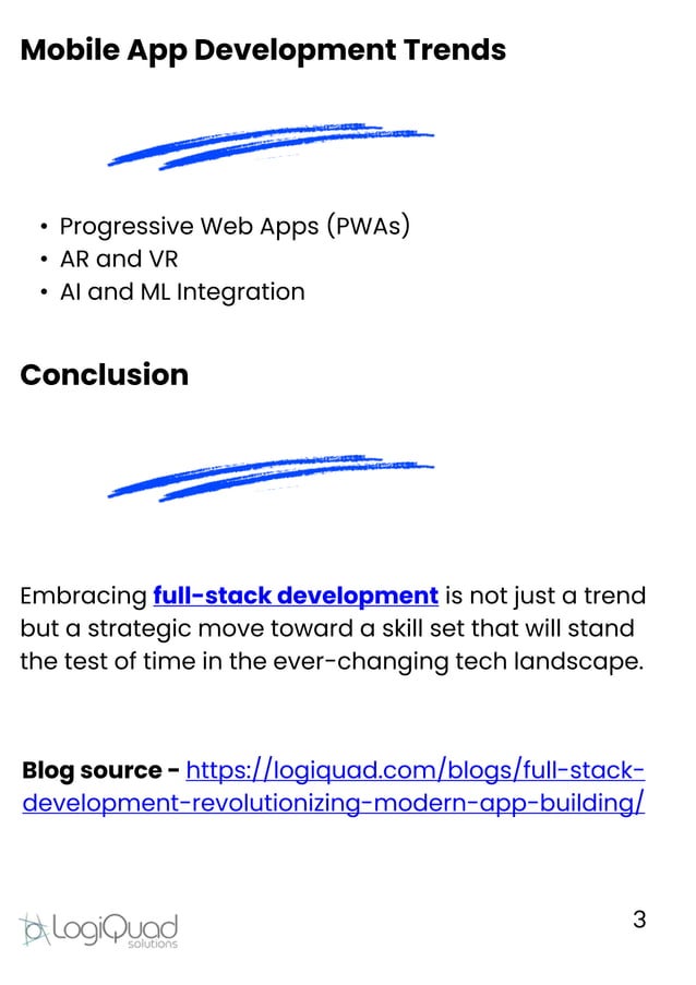 Full Stack Development: Revolutionizing Modern App Building | PPTX | Internet | Computing