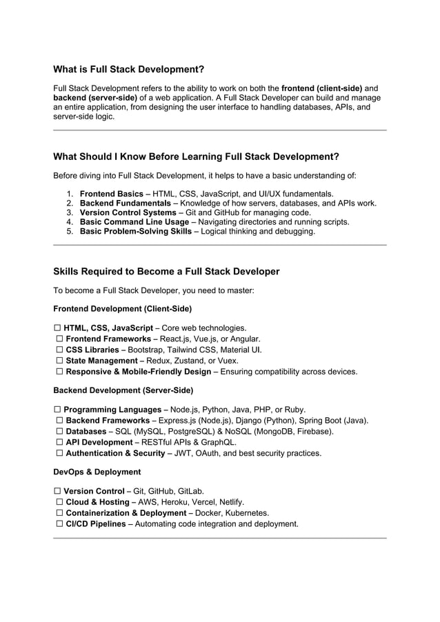 Full Stack Development training institute in coimbatore_skyappz ...