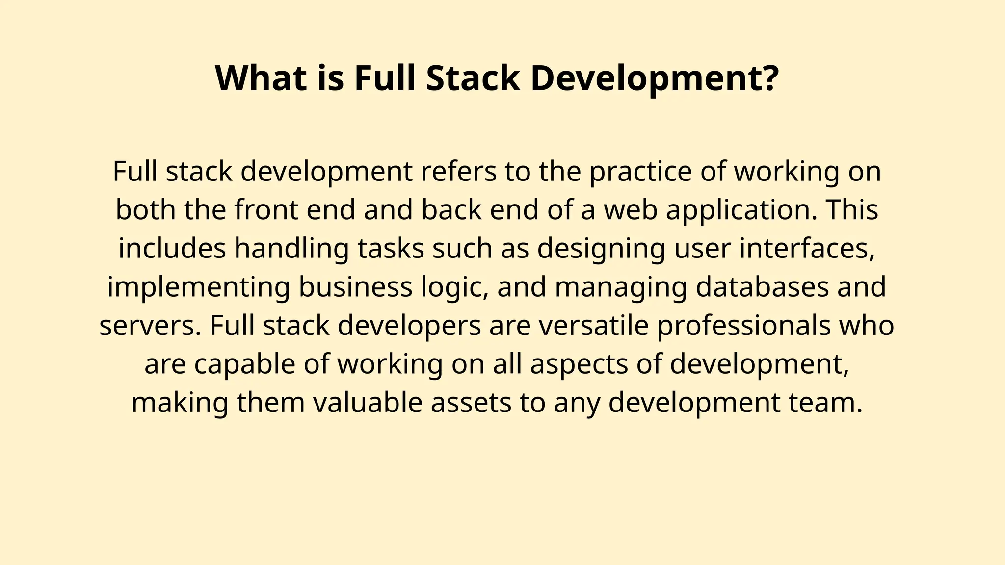 Full Stack Development_ Understanding its Types and Importance.pptx