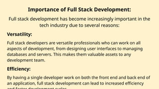 Full Stack Development_ Understanding its Types and Importance.pptx