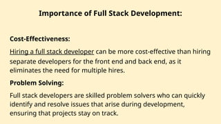 Full Stack Development_ Understanding its Types and Importance.pptx