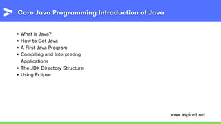 Best Java Classes in Pune with 100% Placement Assistance | PPT