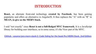 Comprehensive Introduction to MERN Stack Full Stack Development | PPTX