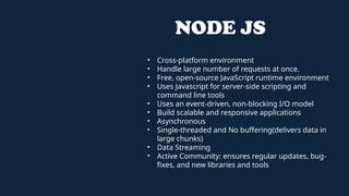 Full Stack development made on React JS Project | PPTX