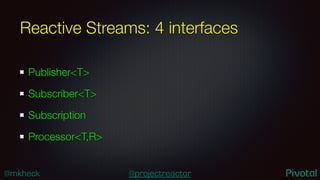 Full-Stack Reactive Kotlin with Project Reactor & Spring Boot 2 - Mark Heckler | PDF