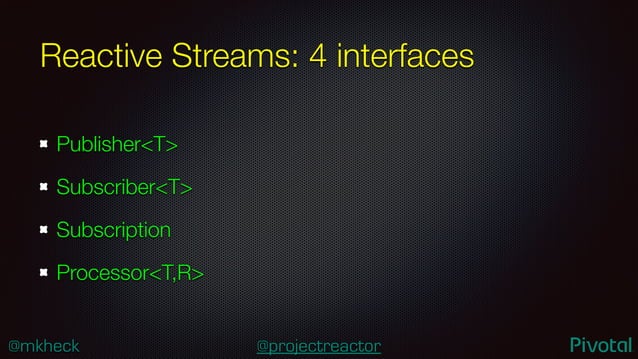 Full Stack Reactive Kotlin With Project Reactor And Spring Boot 2 Mark Heckler Ppt