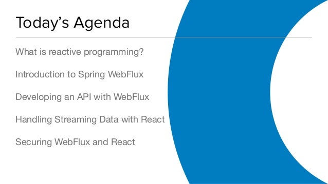 Full Stack Reactive With React And Spring Webflux Dublin Jug 2019