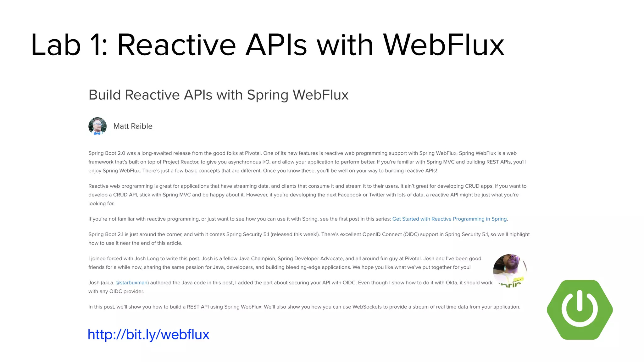 Full Stack Reactive With React And Spring Webflux Workshop Kcdc 2019 Pdf Web Development
