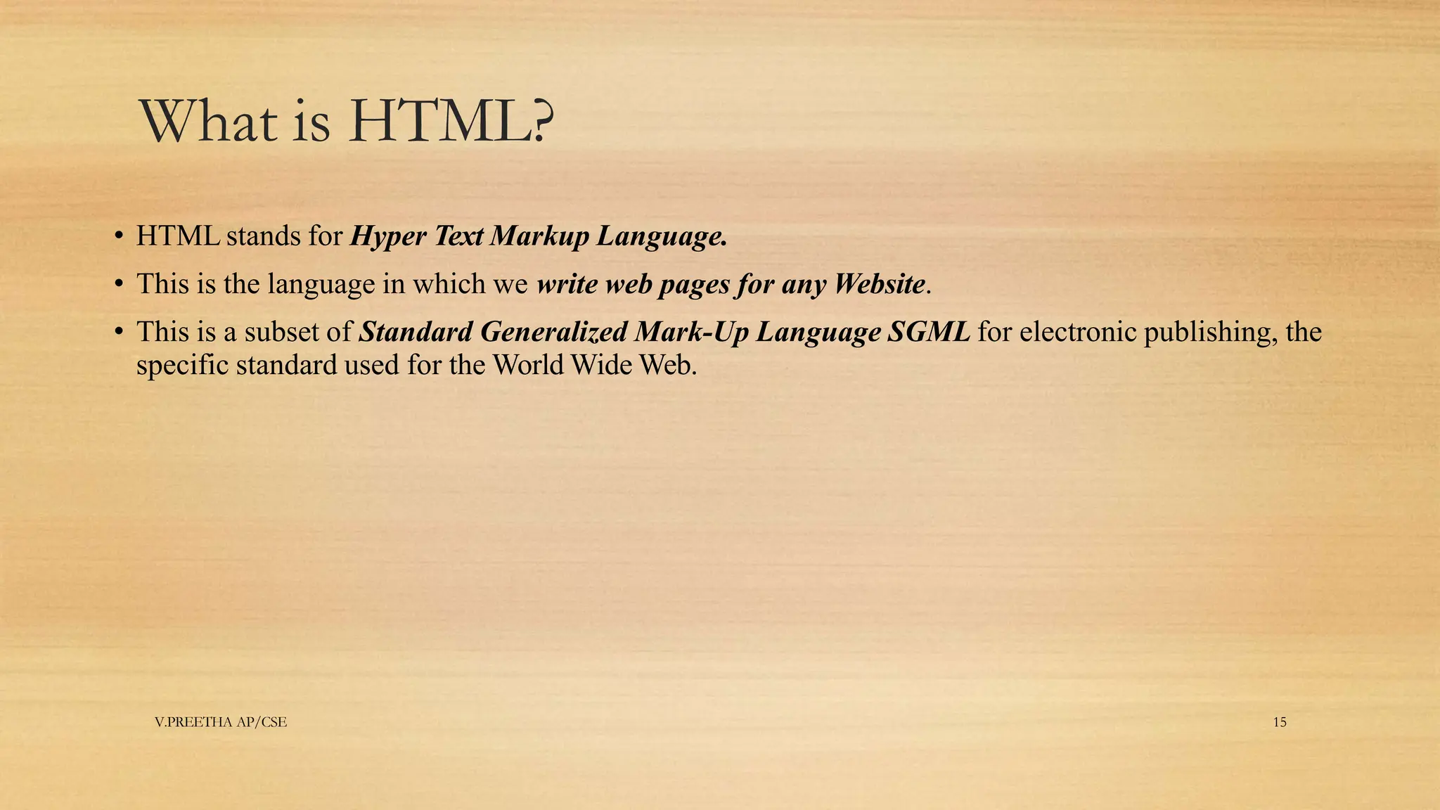 FULL STACK PROGRAMMING - Both Front End and Back End | PPT