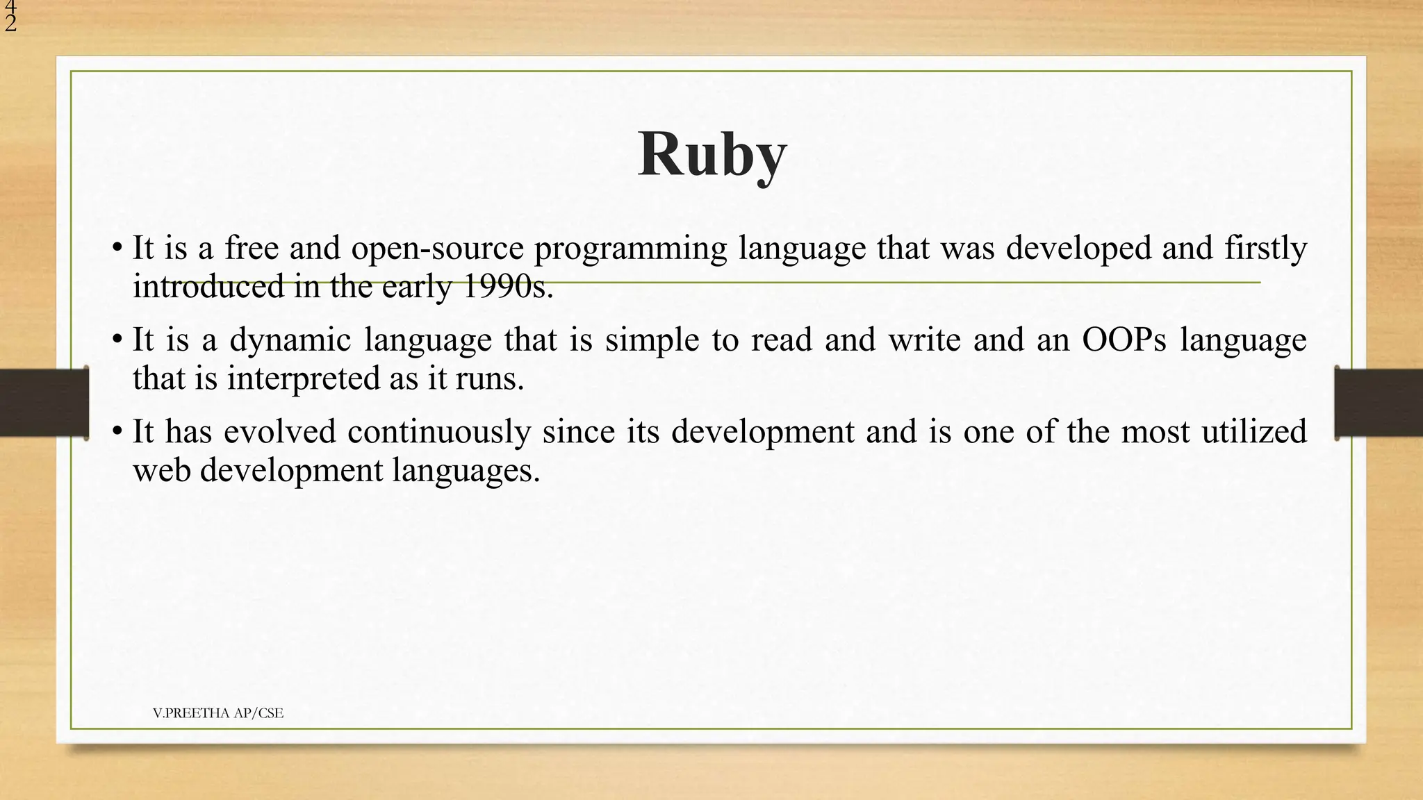 FULL STACK PROGRAMMING - Both Front End and Back End | PPT