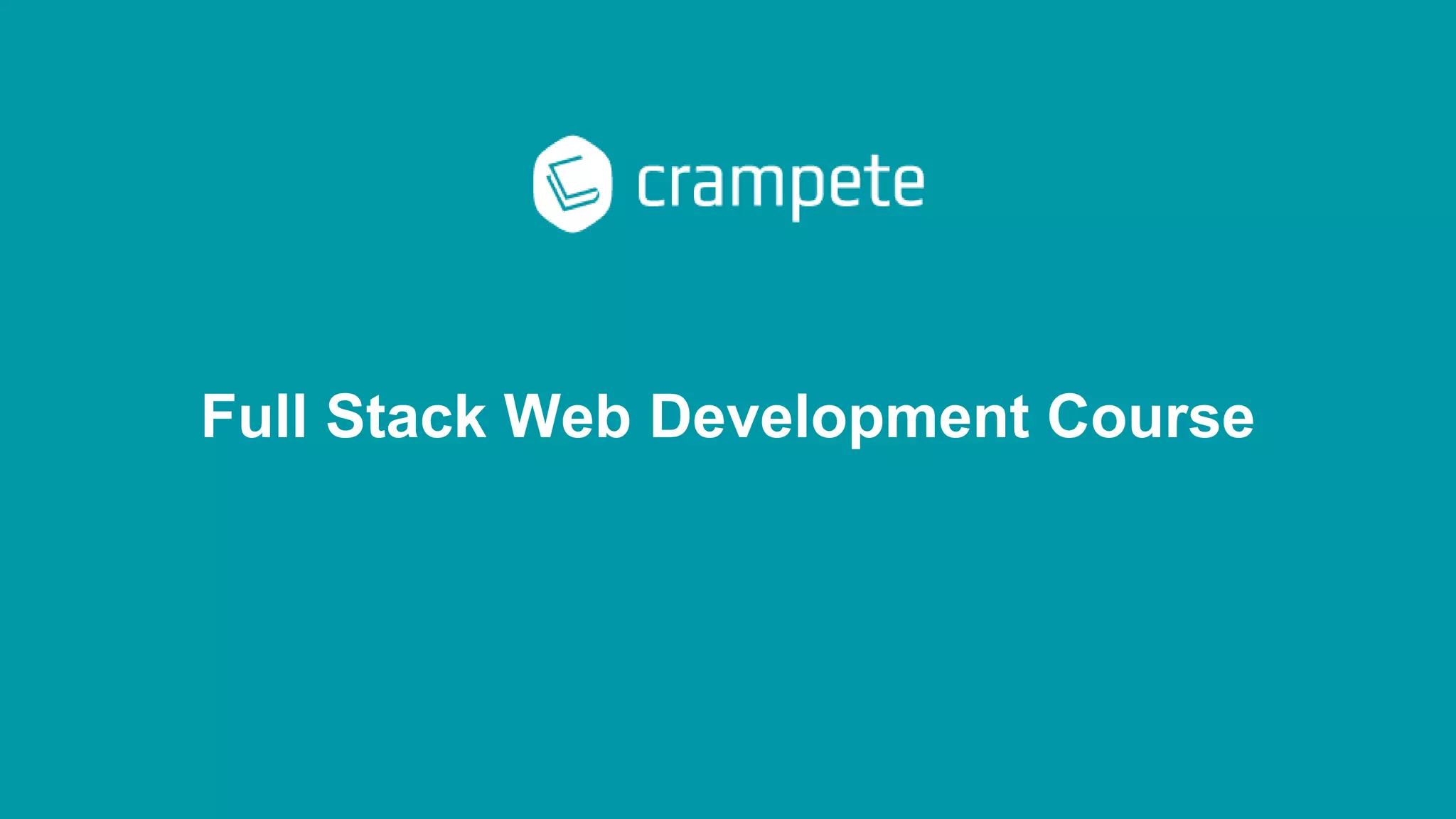 Full stack web development | PPTX