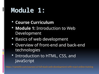 Best Full Stack Web Development in Hyderabad 2025. | PPTX