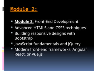 Best Full Stack Web Development in Hyderabad 2025. | PPTX