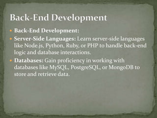 Best Full Stack Web Development Online Training - 2024. - Naresh IT | PPT