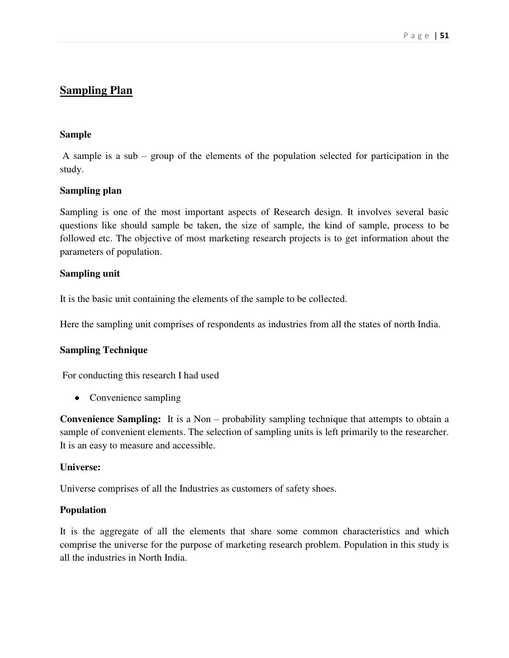 Full summer training report