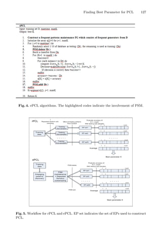 Efficiently finding the parameter for emergign pattern based classifier | PDF
